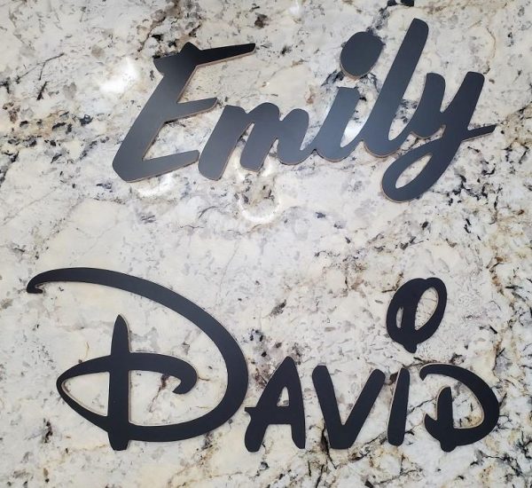 Custom Wood Name Signs. Customize Your Sign With Your Own Text