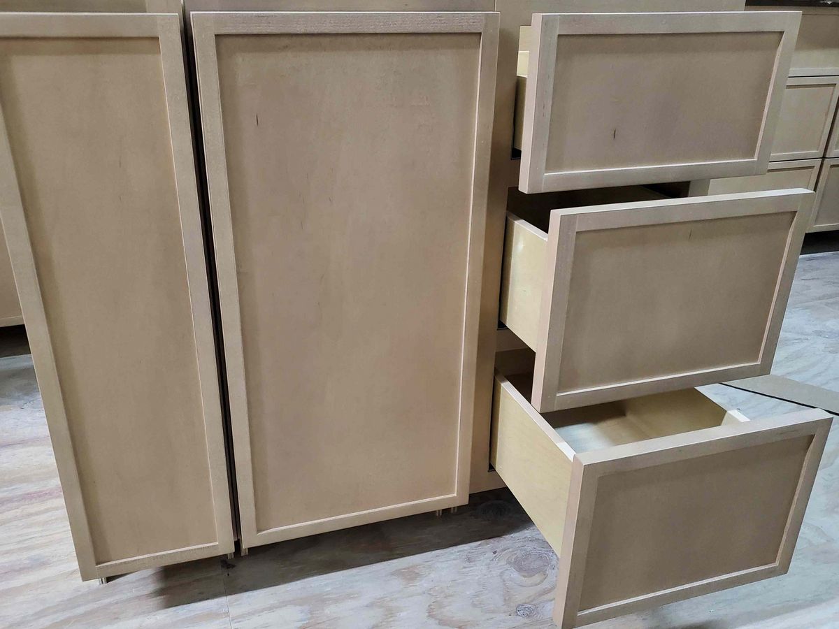 Slim Shaker Doors, Micro Shaker Kitchen Cabinets » Granite & Quartz ...