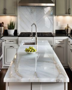 Cristallo Quartzite Countertops