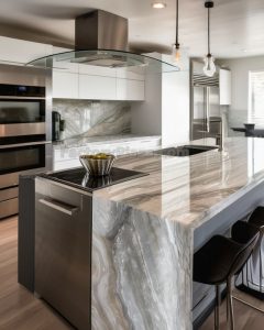 Cristallo Quartzite Countertops » Granite & Quartz Countertops. Kitchen Cabinets Factory